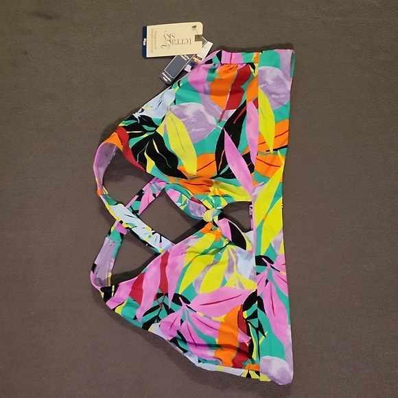 Terra & Sky | Swim | Nwt Floral Swim Top | Poshmark
